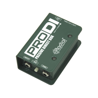 3 Best Direct Boxes (DI) for Electric Guitars